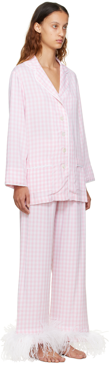 Sleeper Pink & White Party Pyjama Set Sleeper