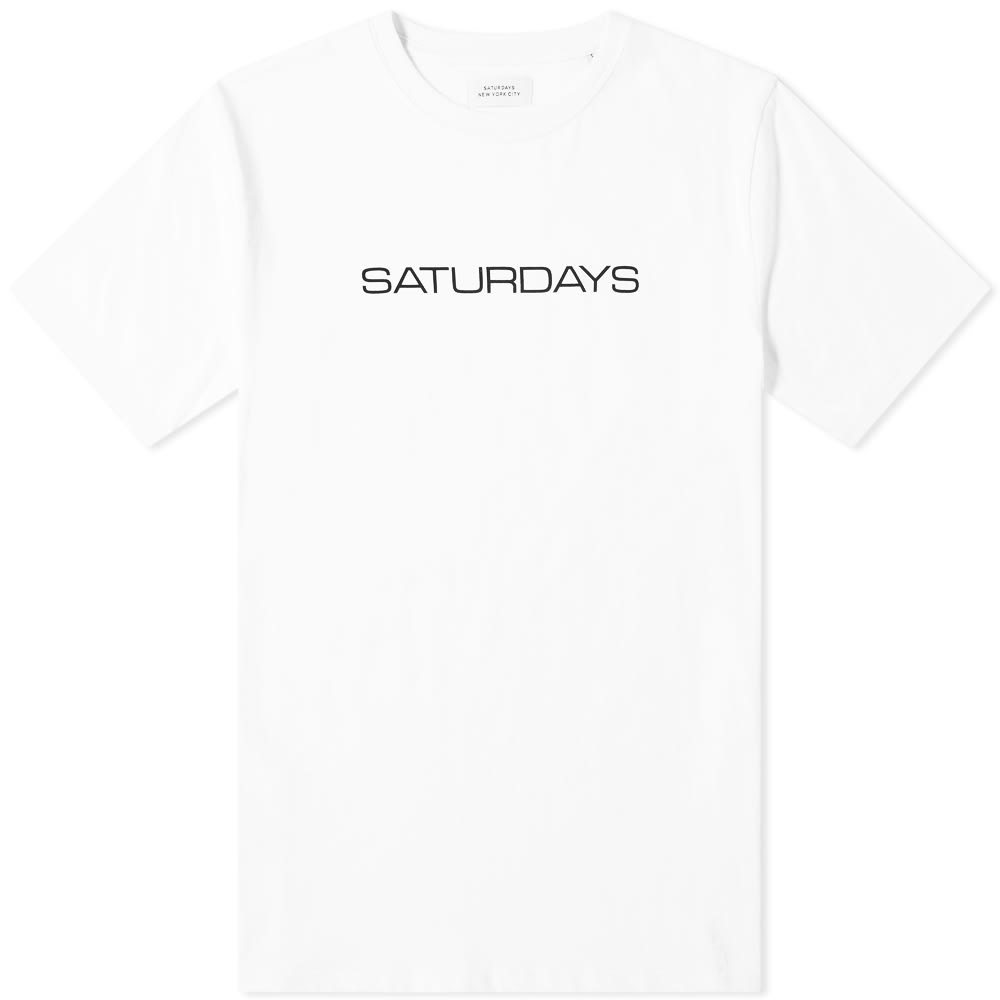 Saturdays NYC Microgramma Tee Saturdays NYC