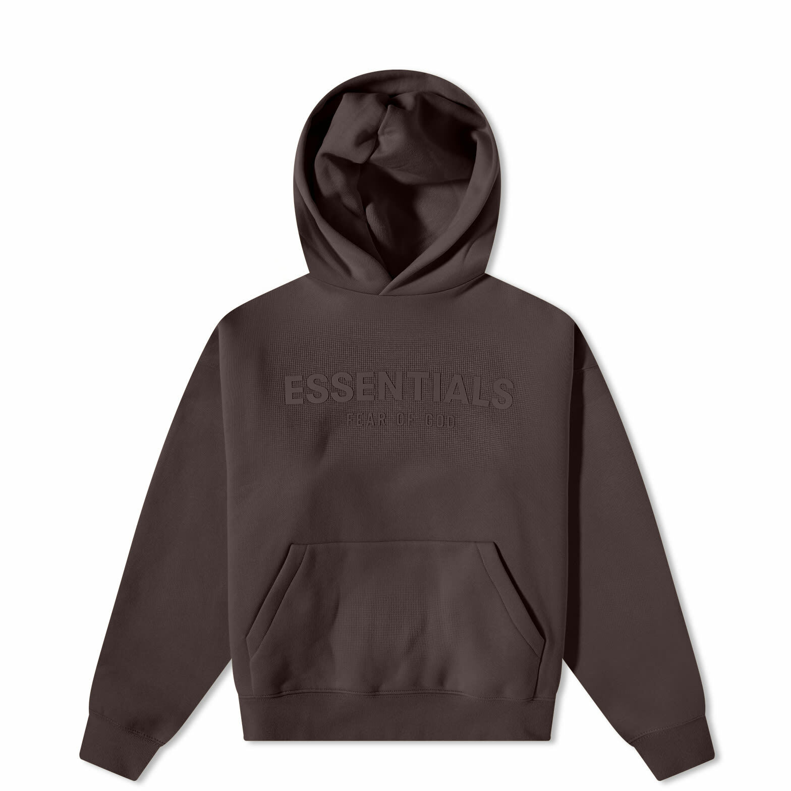 Fear of God ESSENTIALS Kids Popover Hoody in Plum Fear Of God Essentials
