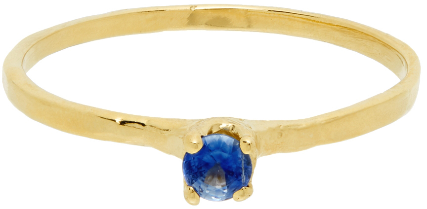 Mondo Mondo Gold & Blue Palace Ring Mondo Mondo
