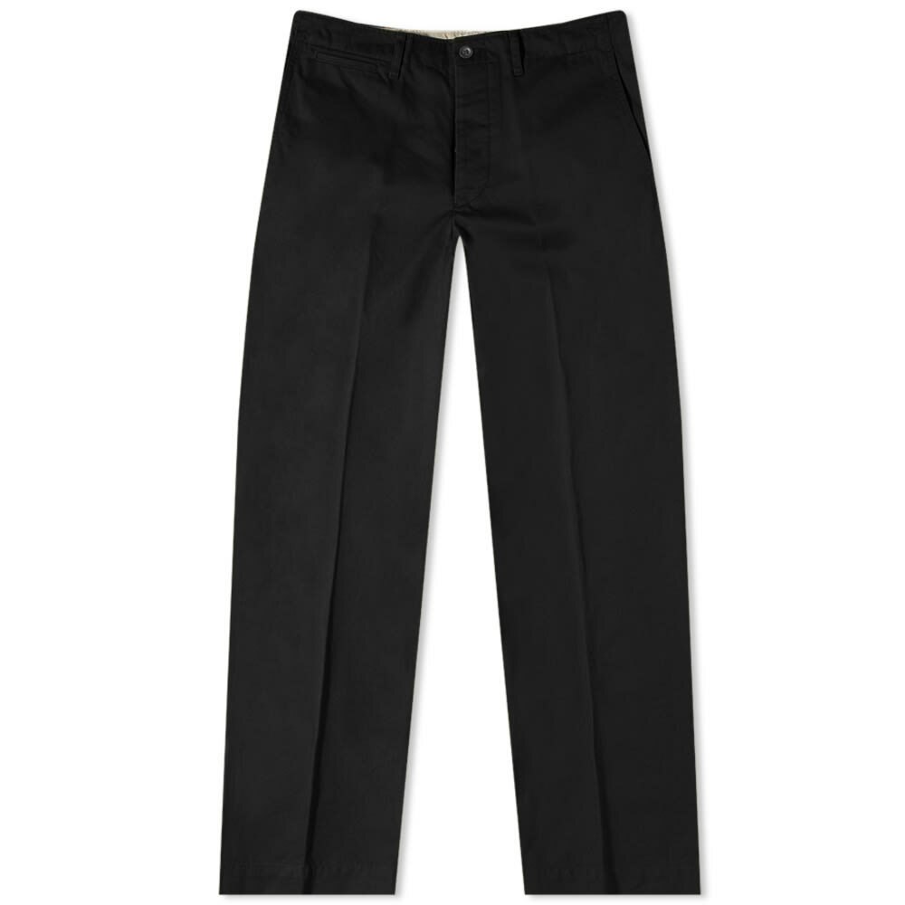 Visvim Men's Chino Pants in Black Visvim