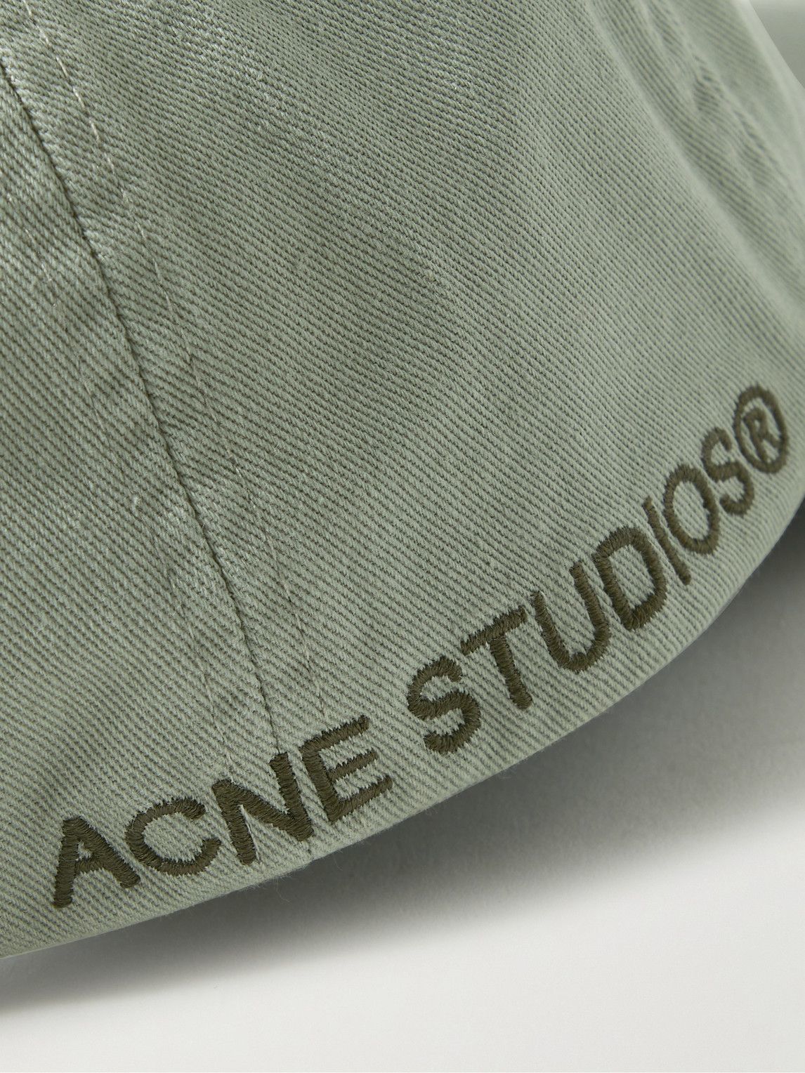 Acne Studios - Logo-Embroidered Cotton-Twill Baseball Cap Acne Studios