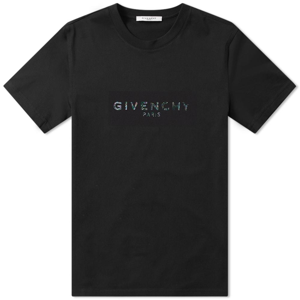 Givenchy Iridescent Logo Slim Fit Tee Givenchy