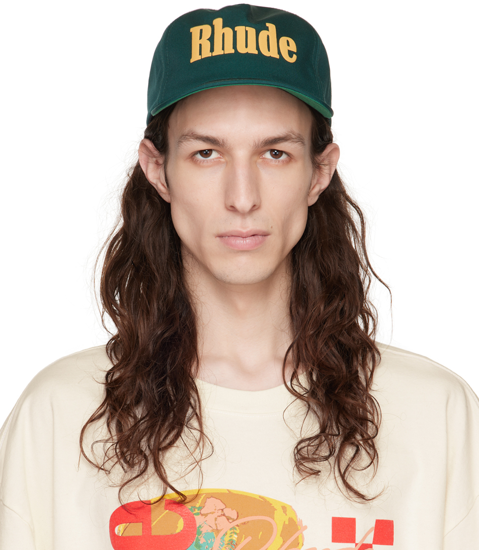 Rhude Green Logo Cap Rhude