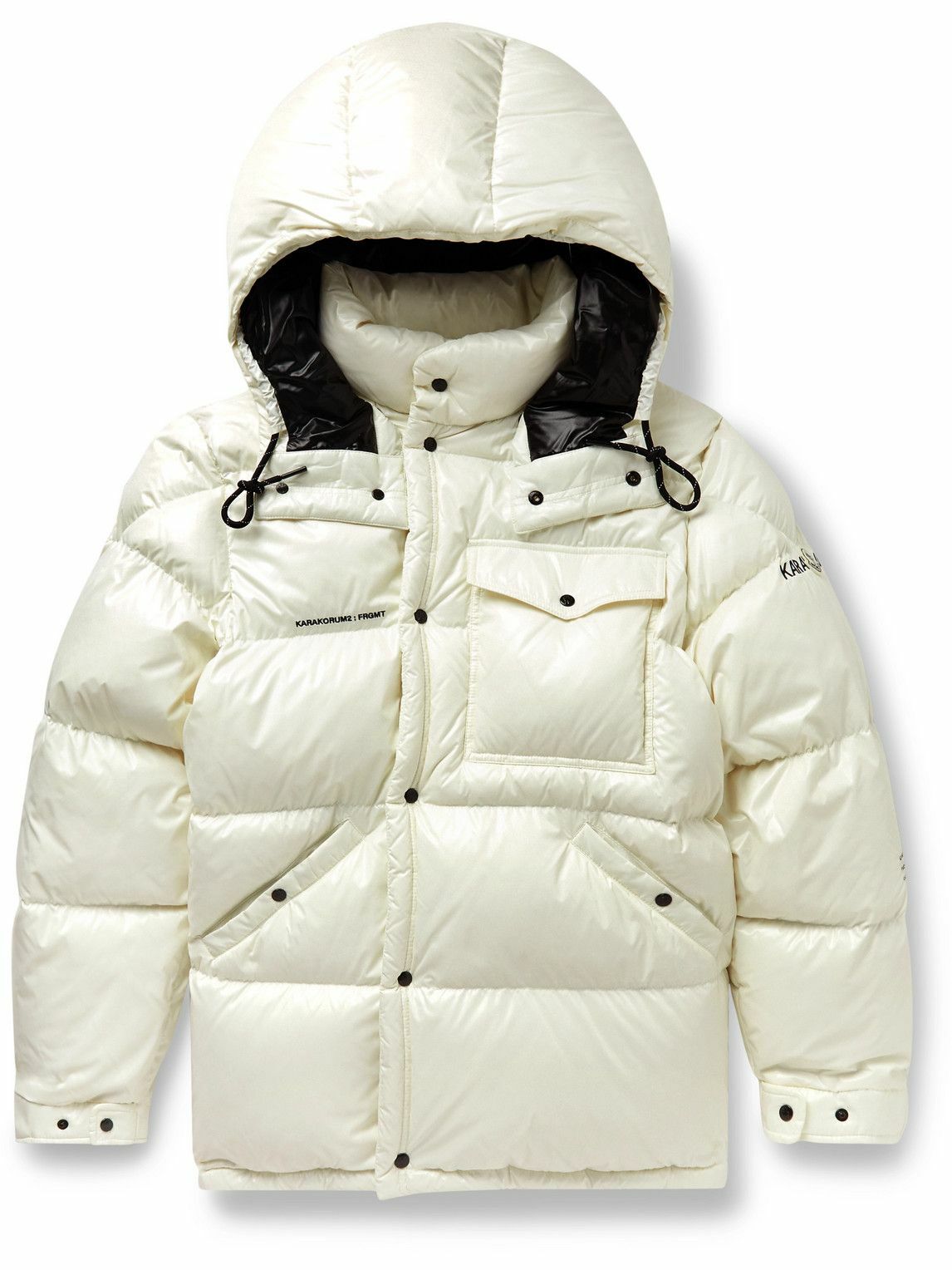 Moncler Genius - 7 Moncler FRGMT Hiroshi Fujiwara Quilted Shell Hooded ...