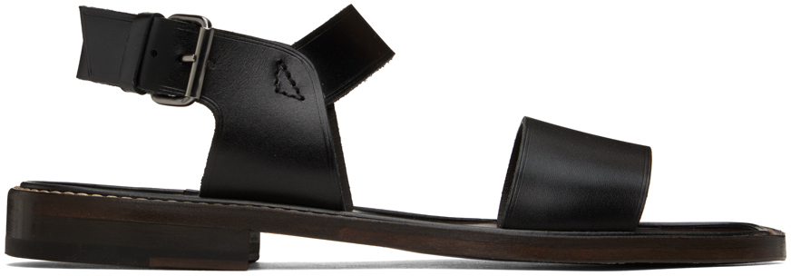 LEMAIRE Black Classic Sandals Lemaire