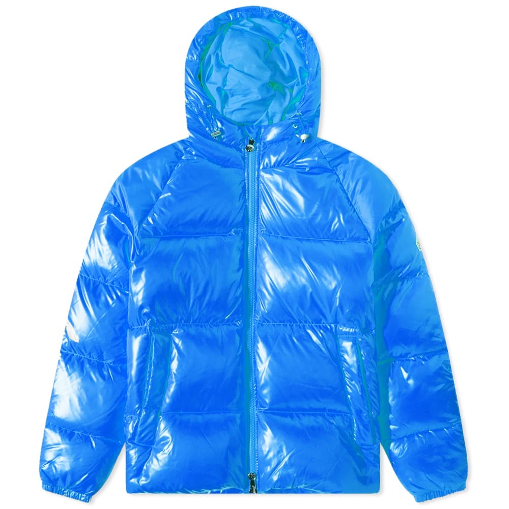 Pyrenex Men's Sten Hooded Down Jacket in Adriatic Pyrenex