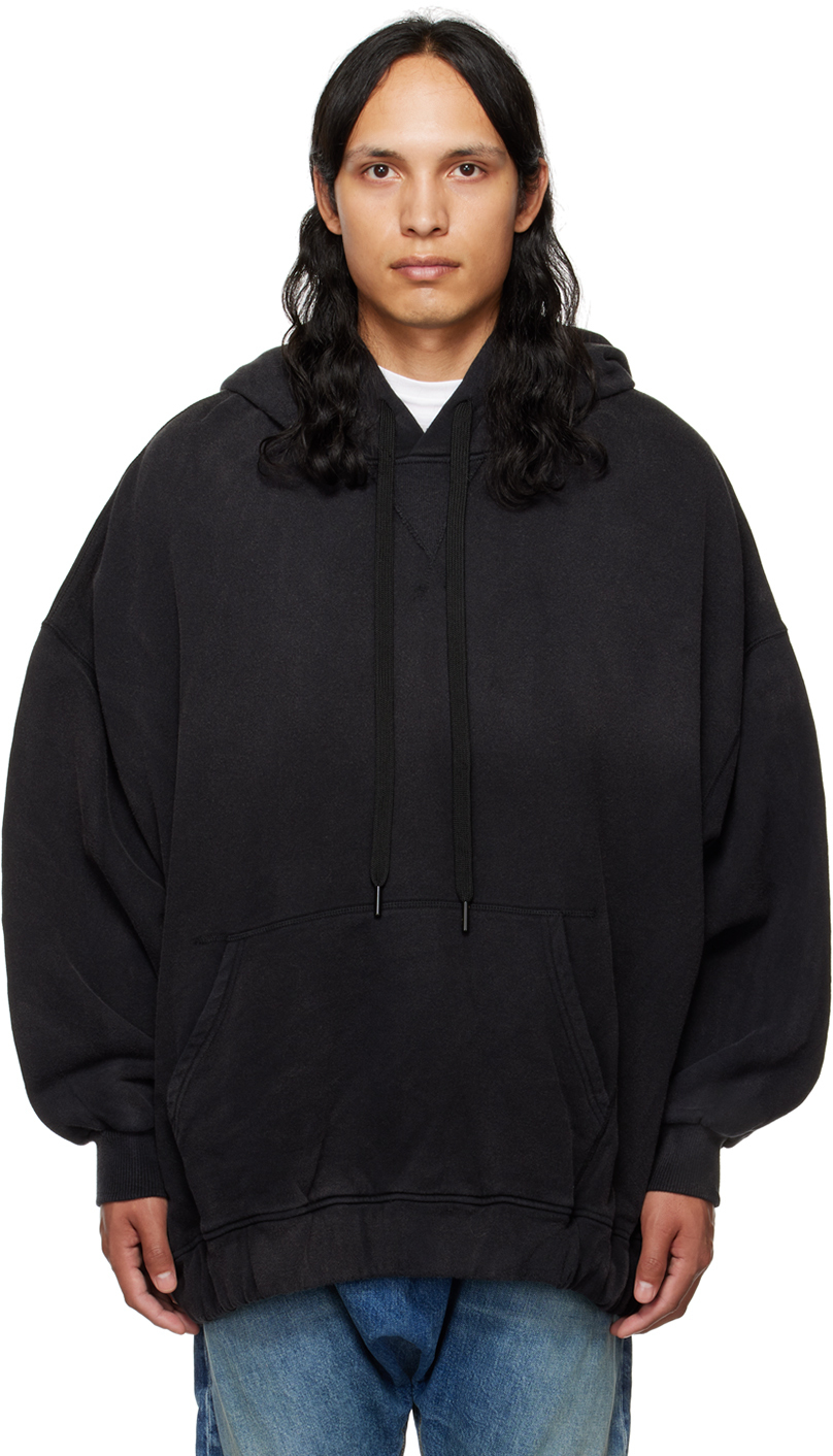 R13 Black Jumbo Hoodie R13