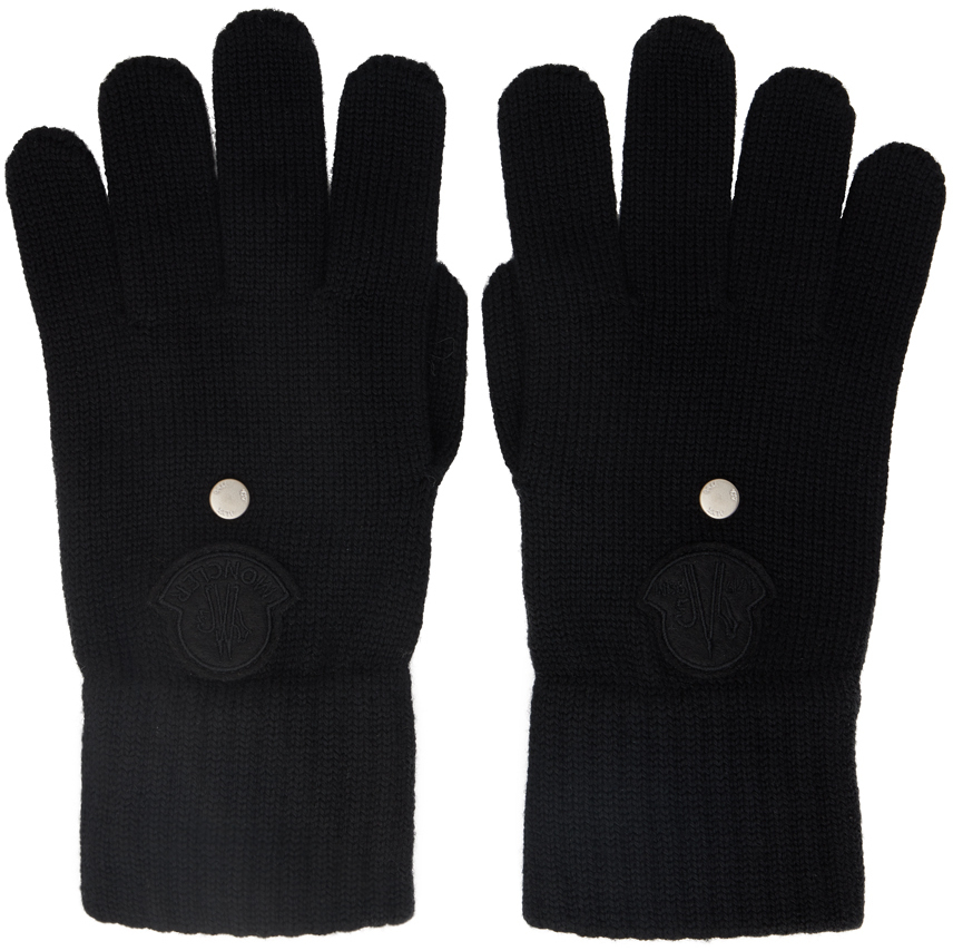 Moncler Genius 6 Moncler 1017 ALYX 9SM Black Guanti Tricot Gloves ...