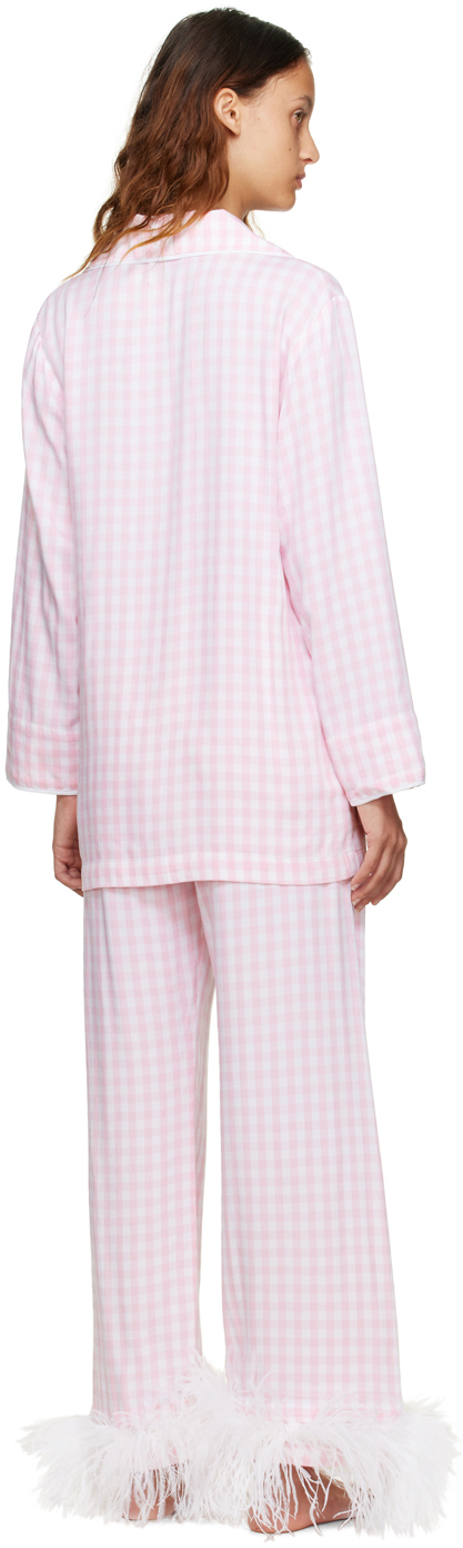 Sleeper Pink & White Party Pyjama Set Sleeper