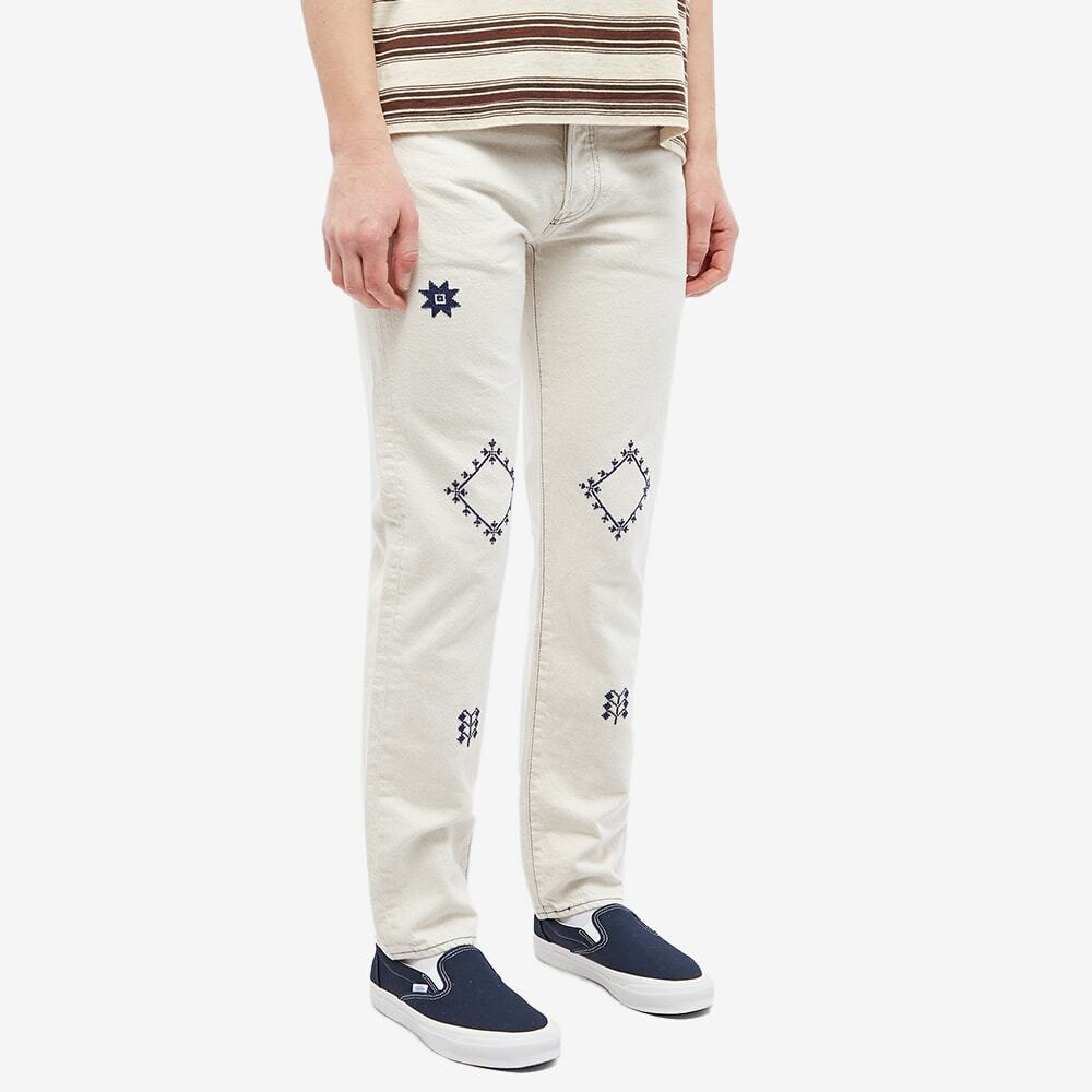 Levi's Men's LVC X Adish 501 '97 2 Hemp Jean in Ecru Levis