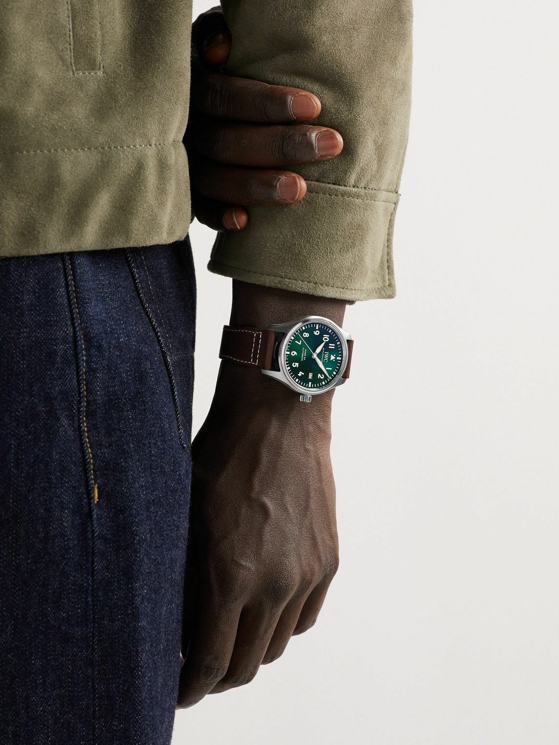 IWC Schaffhausen - Pilot's Mark XX Automatic 40mm Stainless Steel and ...