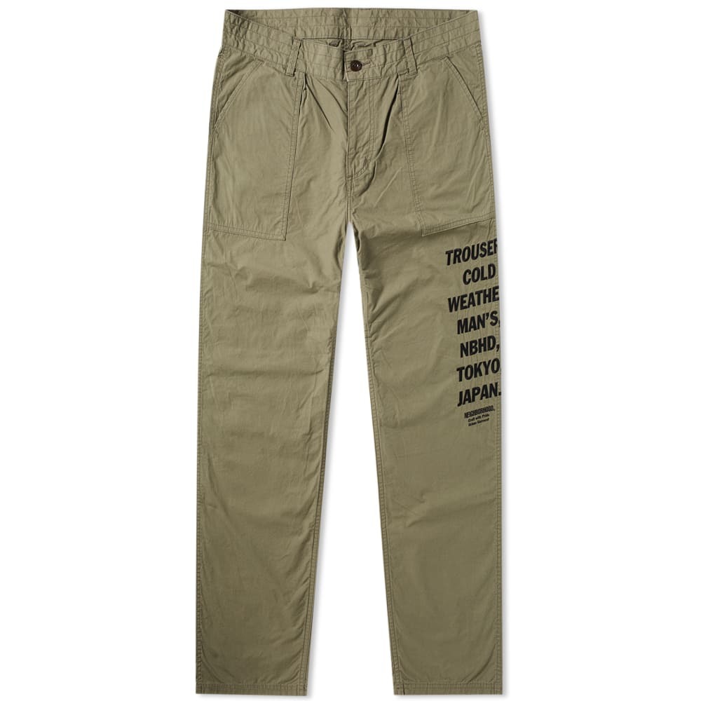 Neighborhood Military Baker Pant Green Neighborhood