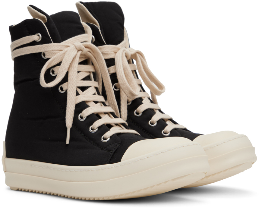 Rick Owens Drkshdw Black Ramones Sneakers Rick Owens Drkshdw