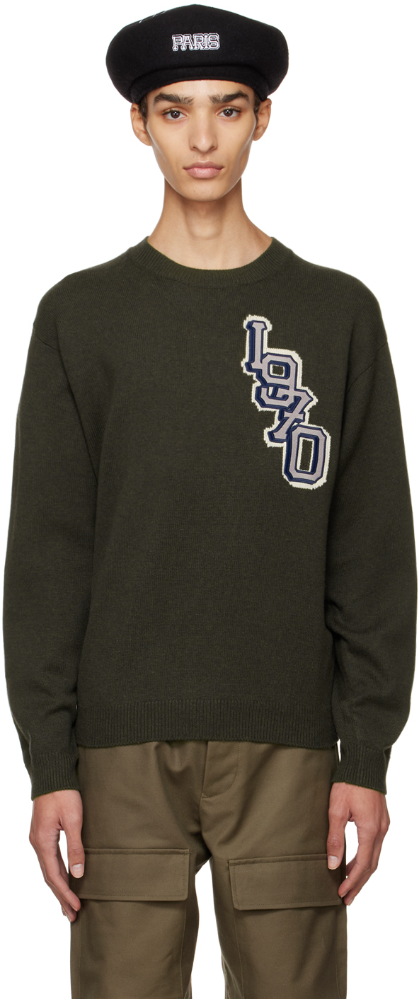 Kenzo Khaki Kenzo Paris Tiger Varsity Sweater Kenzo