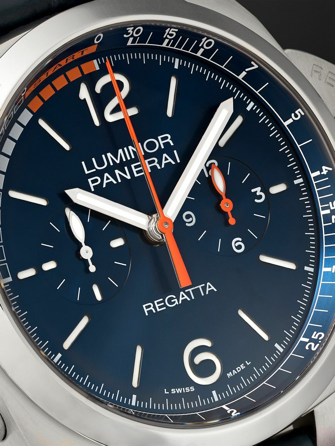 Panerai - Luminor Regatta Blu Mare Automatic Flyback Chronograph 47mm ...