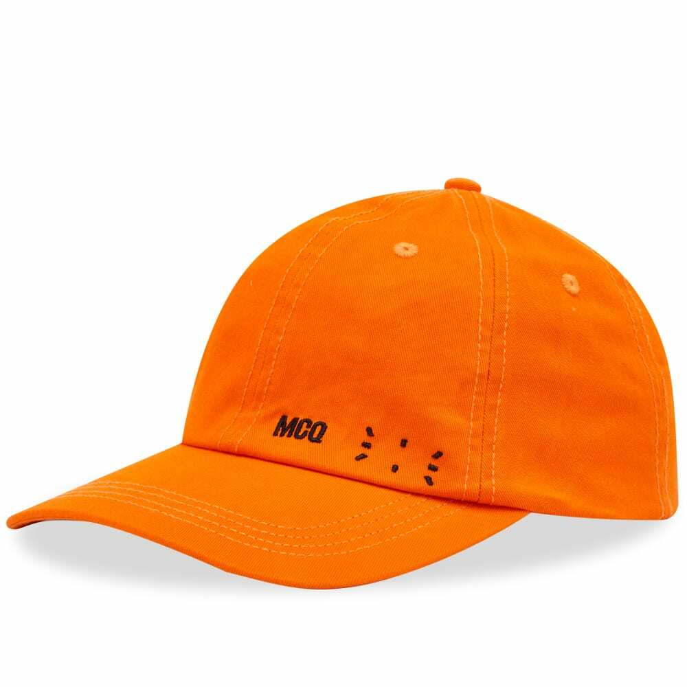 MCQ Women's Logo Cap in Burned Orange McQ Alexander McQueen