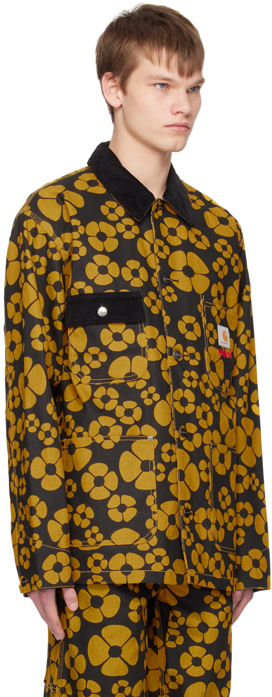 Marni Yellow & Black Carhartt WIP Edition Jacket Marni
