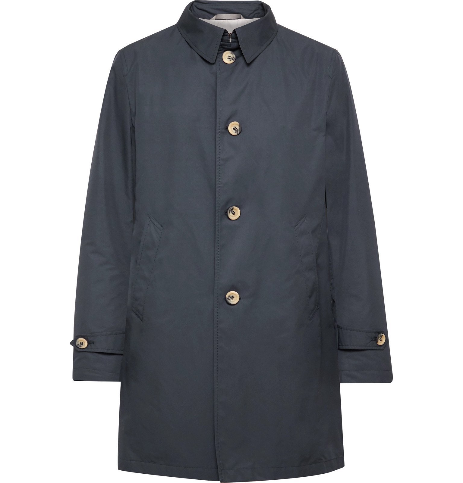 Canali - Shell Raincoat - Blue Canali
