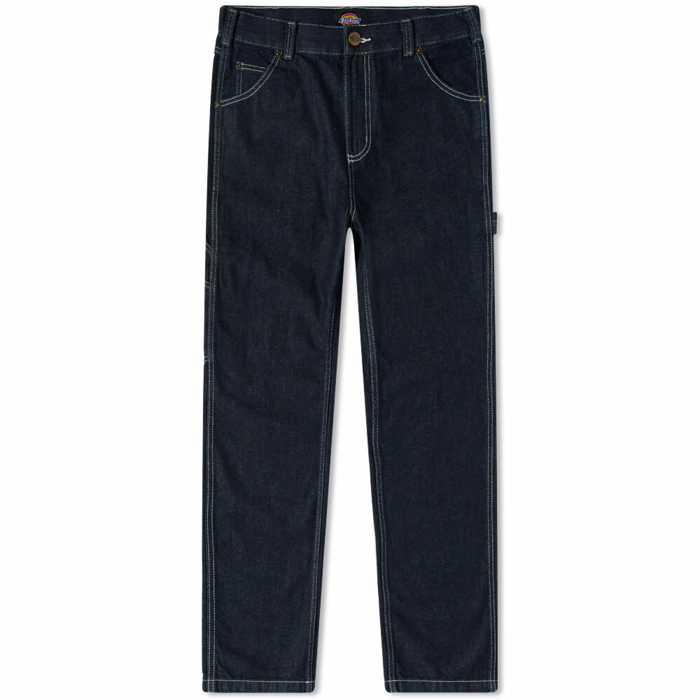 Dickies Men's Garyville Regular Tapered Jean in Rinsed Dickies Construct