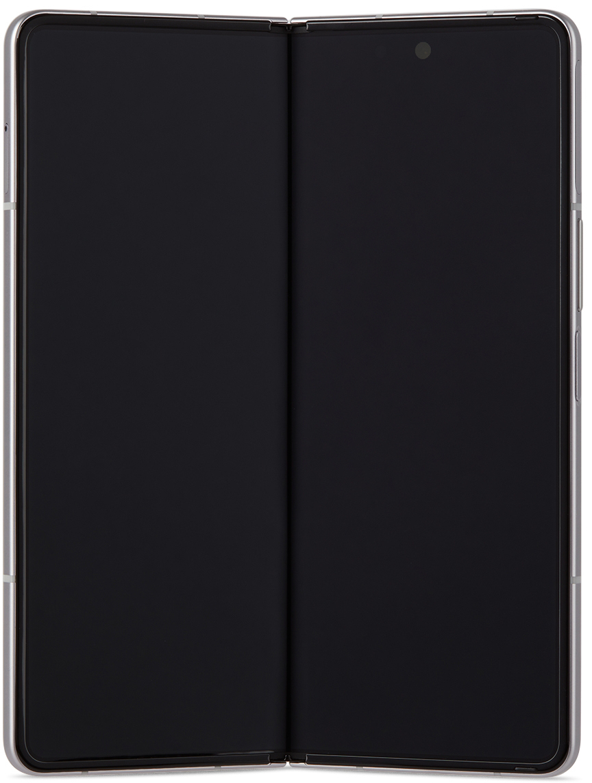 Samsung Silver Galaxy Z Fold3 5G Smartphone samsung