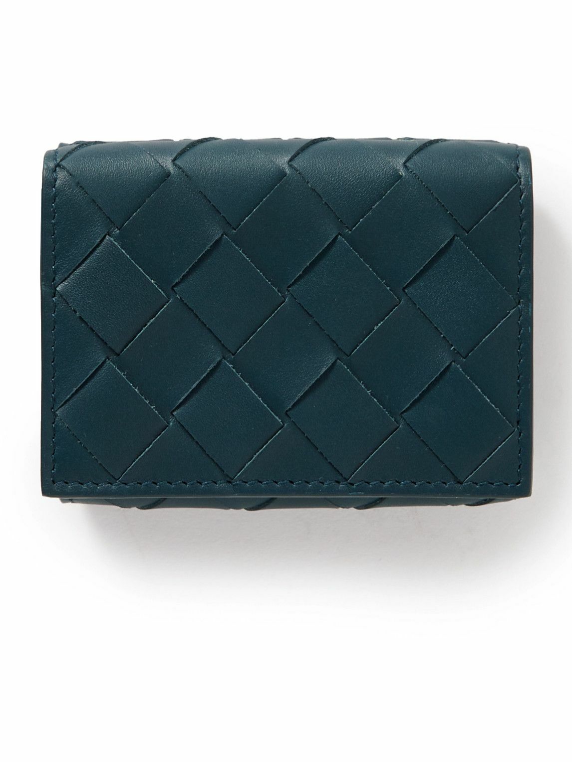 Bottega Veneta - Intrecciato Leather Trifold Wallet Bottega Veneta