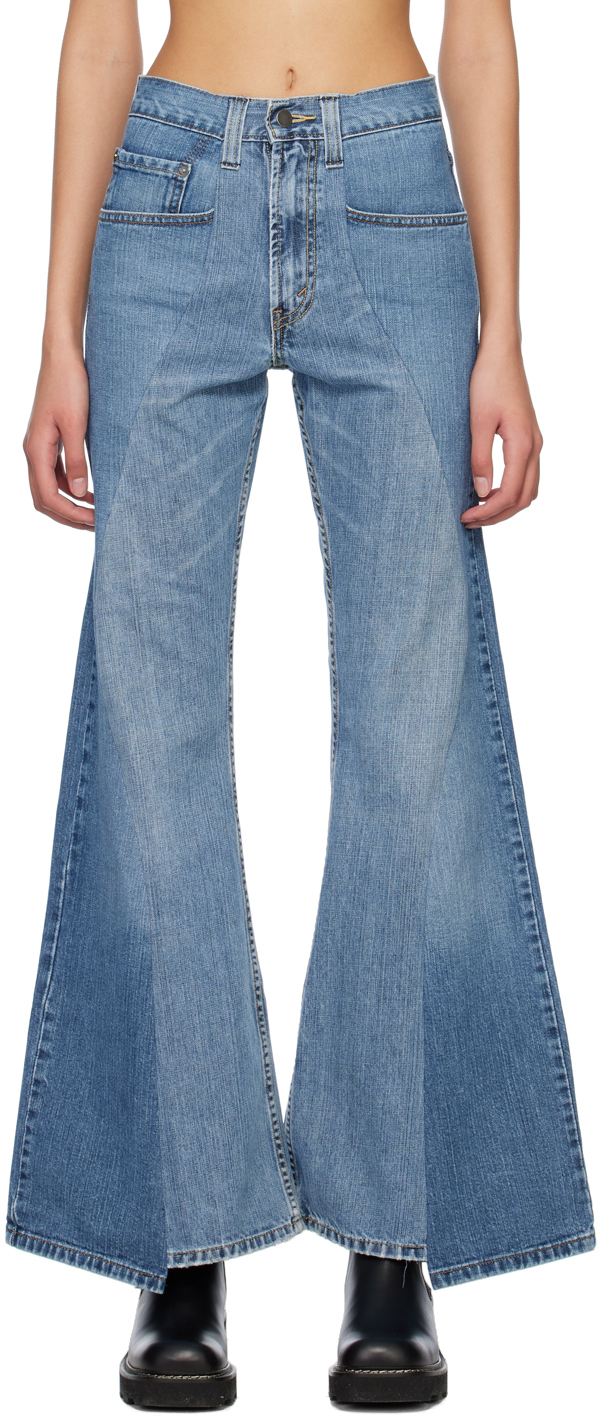 Gabriela Hearst Blue E.L.V. DENIM Edition Foster Jeans Gabriela Hearst