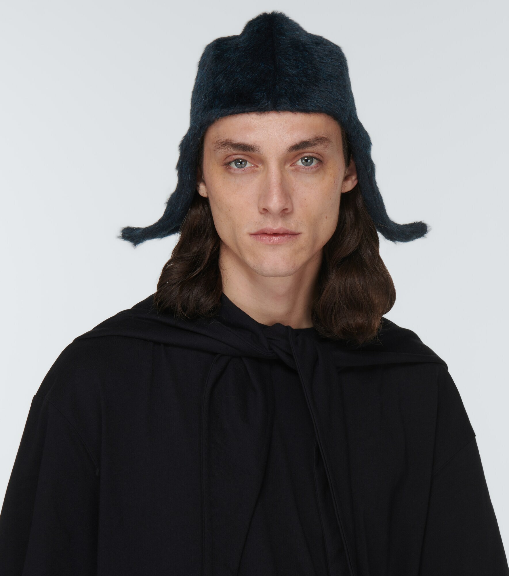 Raf Simons - Alpaca and wool hat Raf Simons