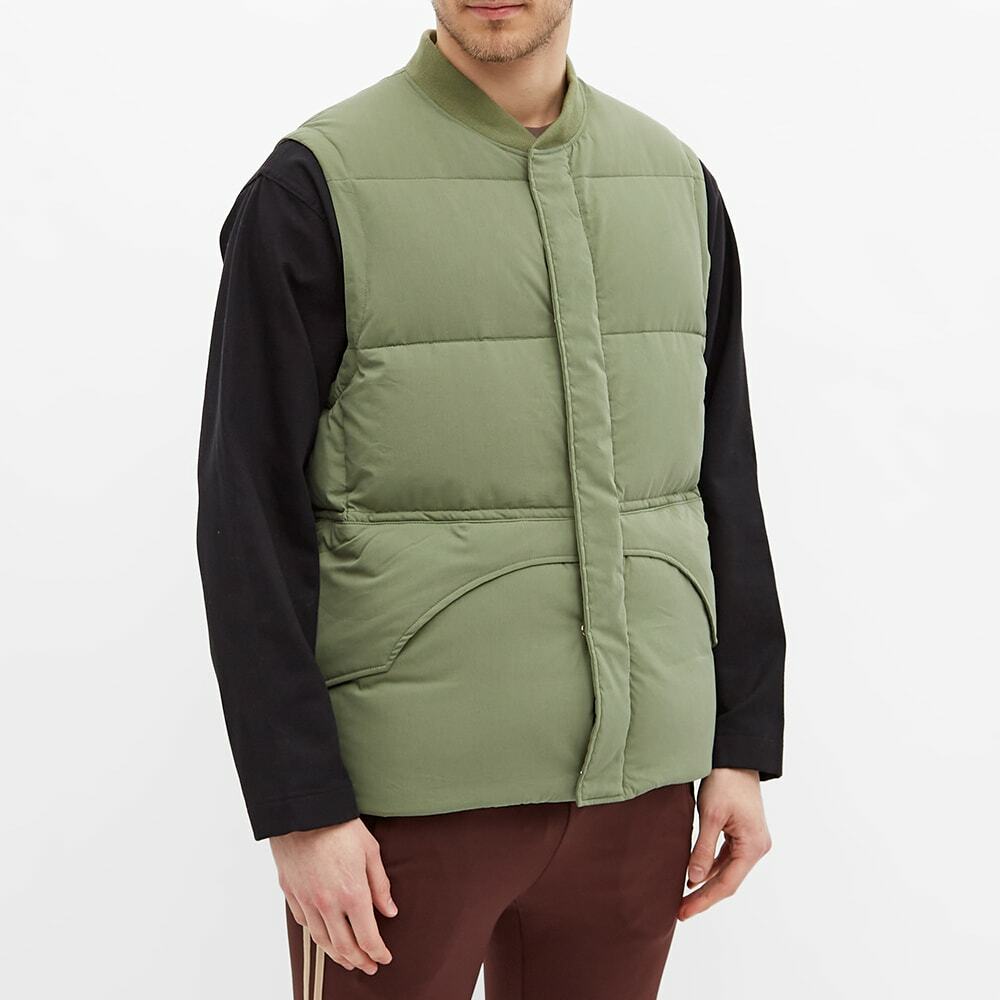 Nonnative Men's Hiker Down Vest in Olive Nonnative