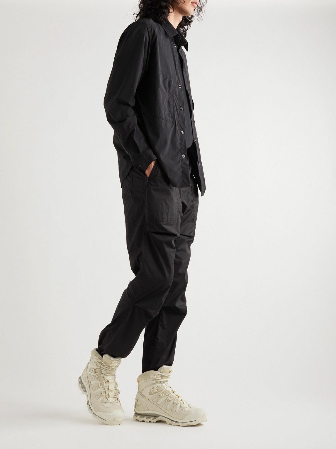 Salomon - Quest 3 Advanced GORE-TEX™ Mesh and Suede Hiking Boots ...