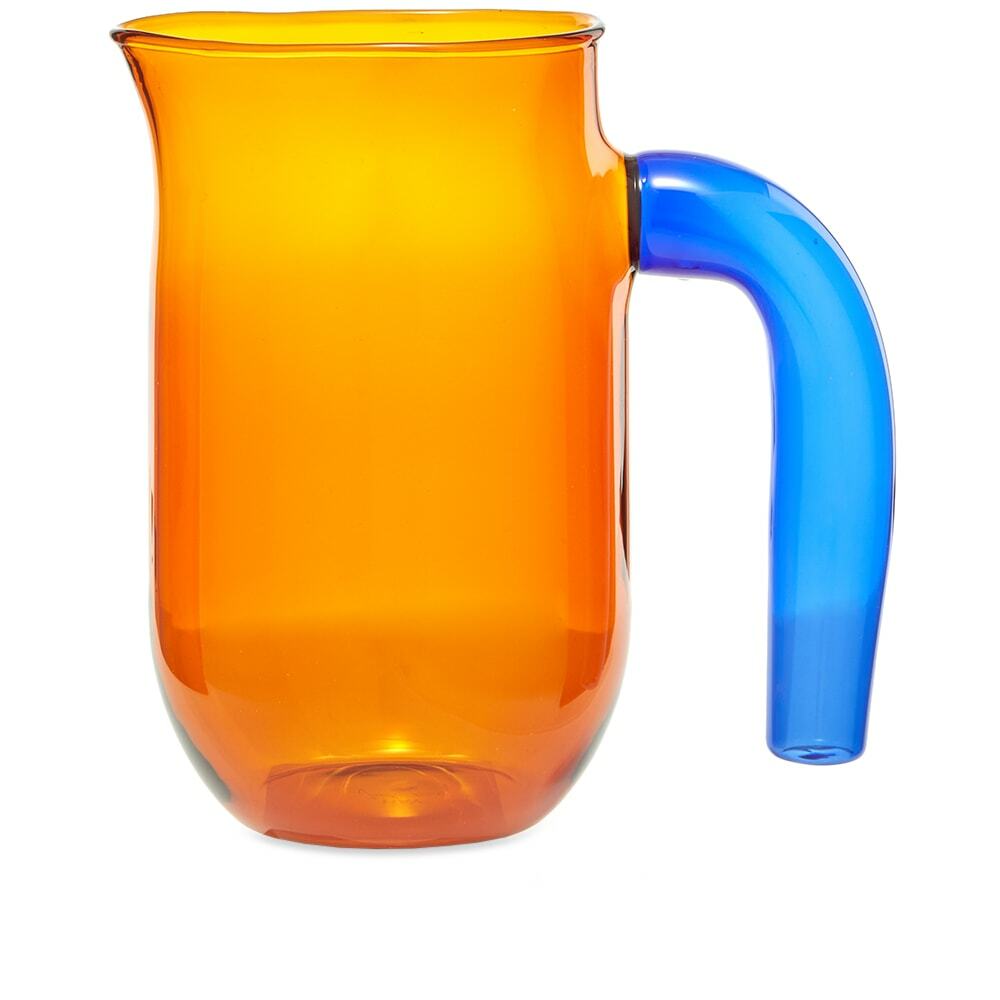 HAY Glass Jug in Amber HAY