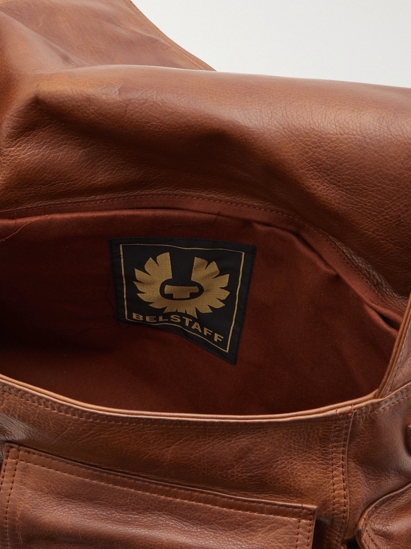 BELSTAFF - Colonial Leather Messenger Bag - Brown Belstaff