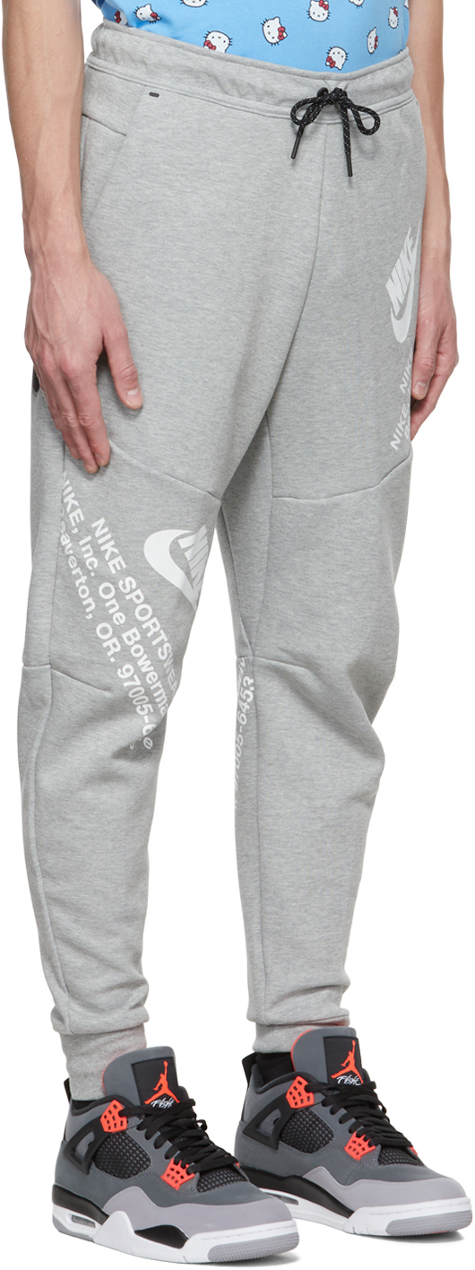 Nike Gray Tech Fleece Pants Nike