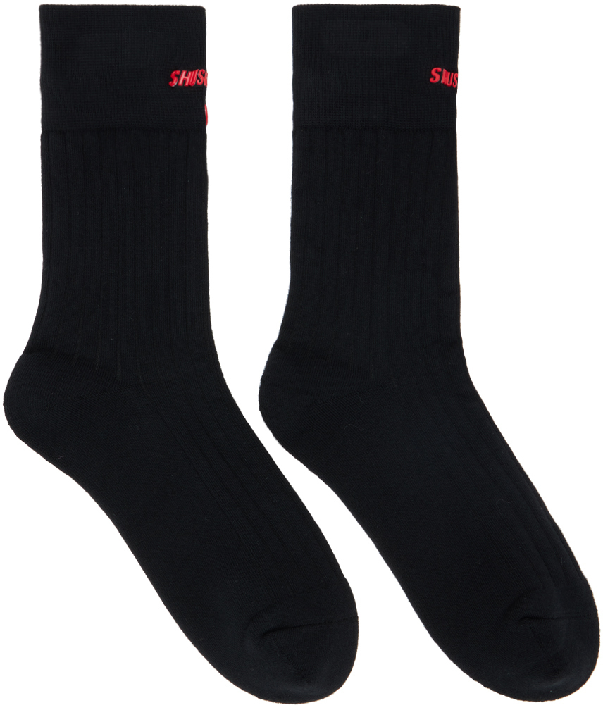Shushu/Tong Black Logo Socks Shushu/Tong