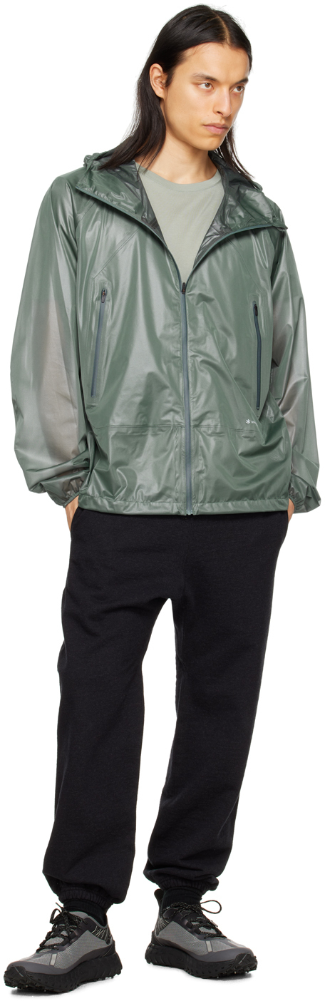 Snow Peak Green Packable Jacket Snow Peak