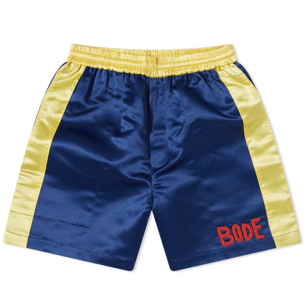 BODE Logo Satin Short Bode