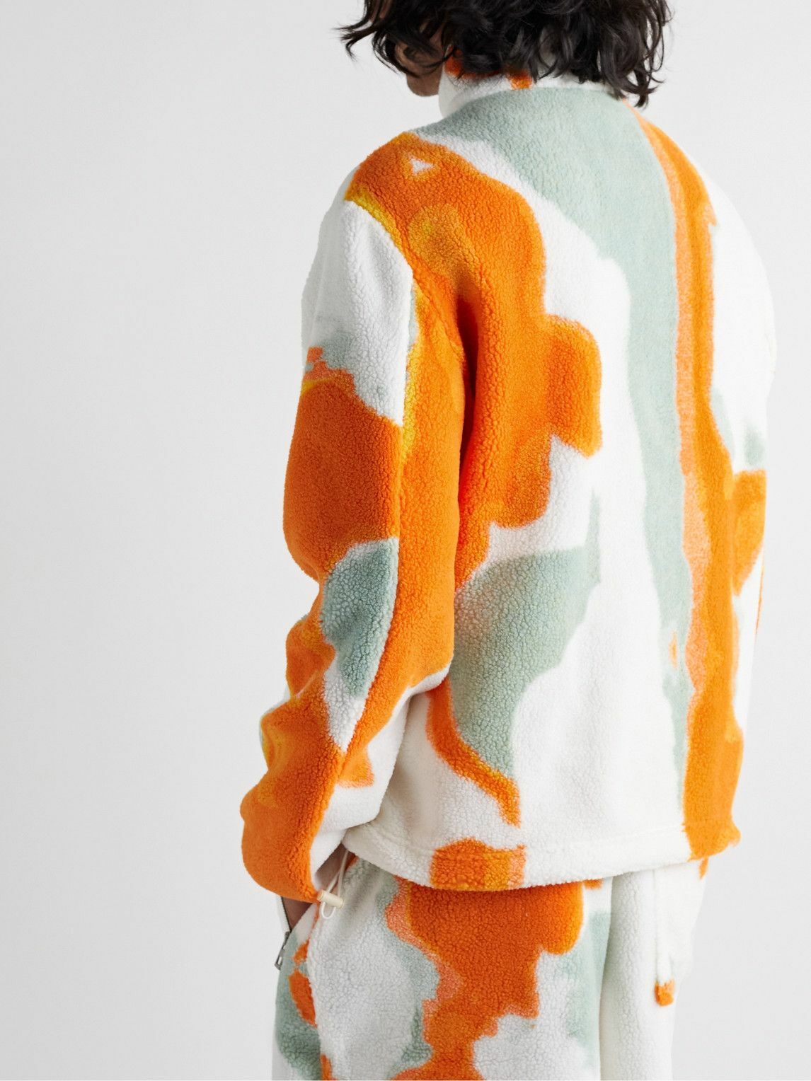 Loewe - Printed Fleece Half-Zip Jacket - Multi Loewe