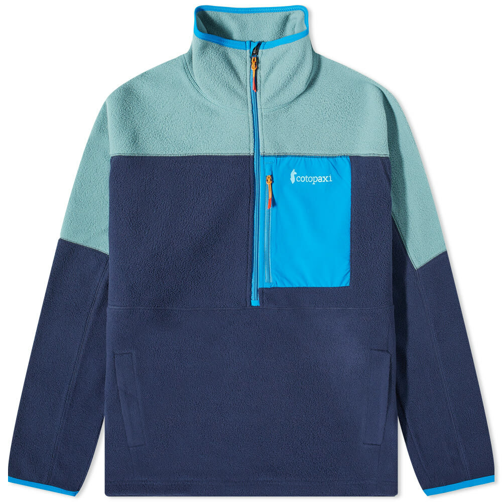 Cotopaxi Men's Abrazo Half-Zip Fleece Jacket in Bluegrass/Maritime Cotopaxi