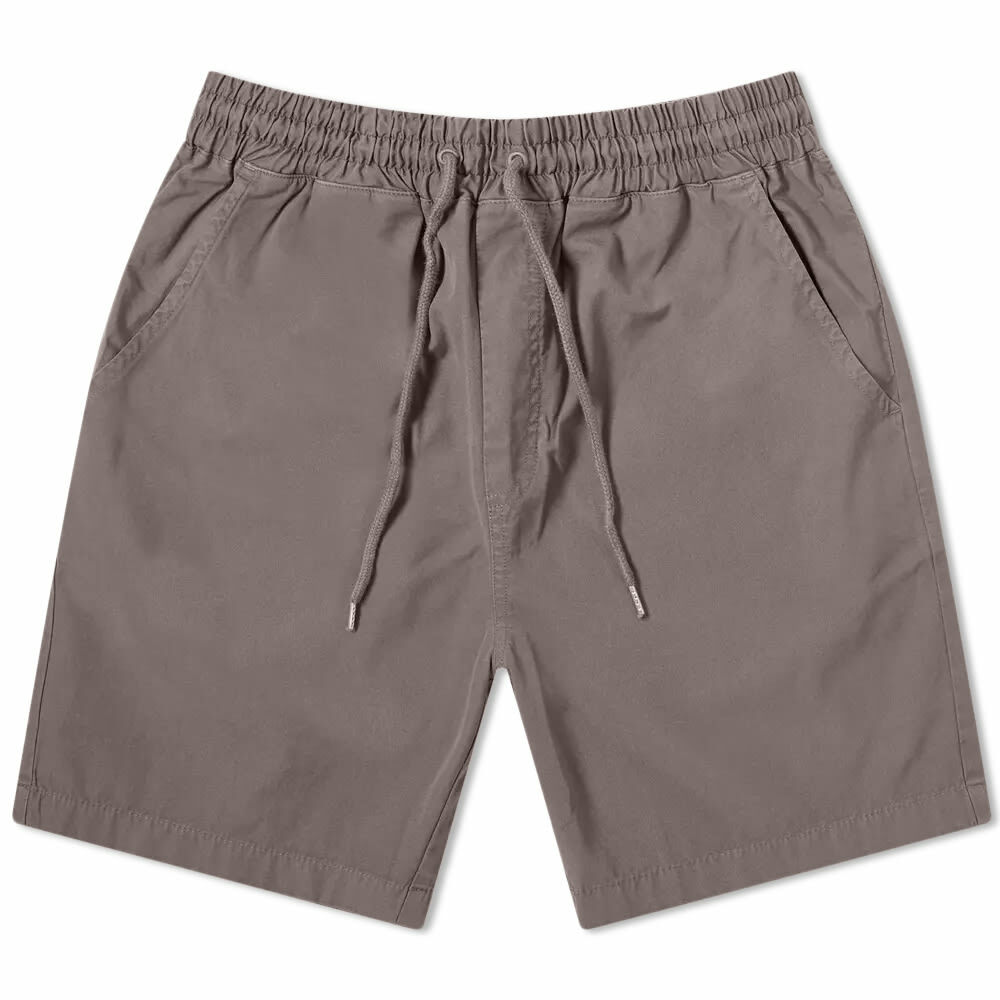 Colorful Standard Men's Classic Organic Twill Short in Storm Grey ...