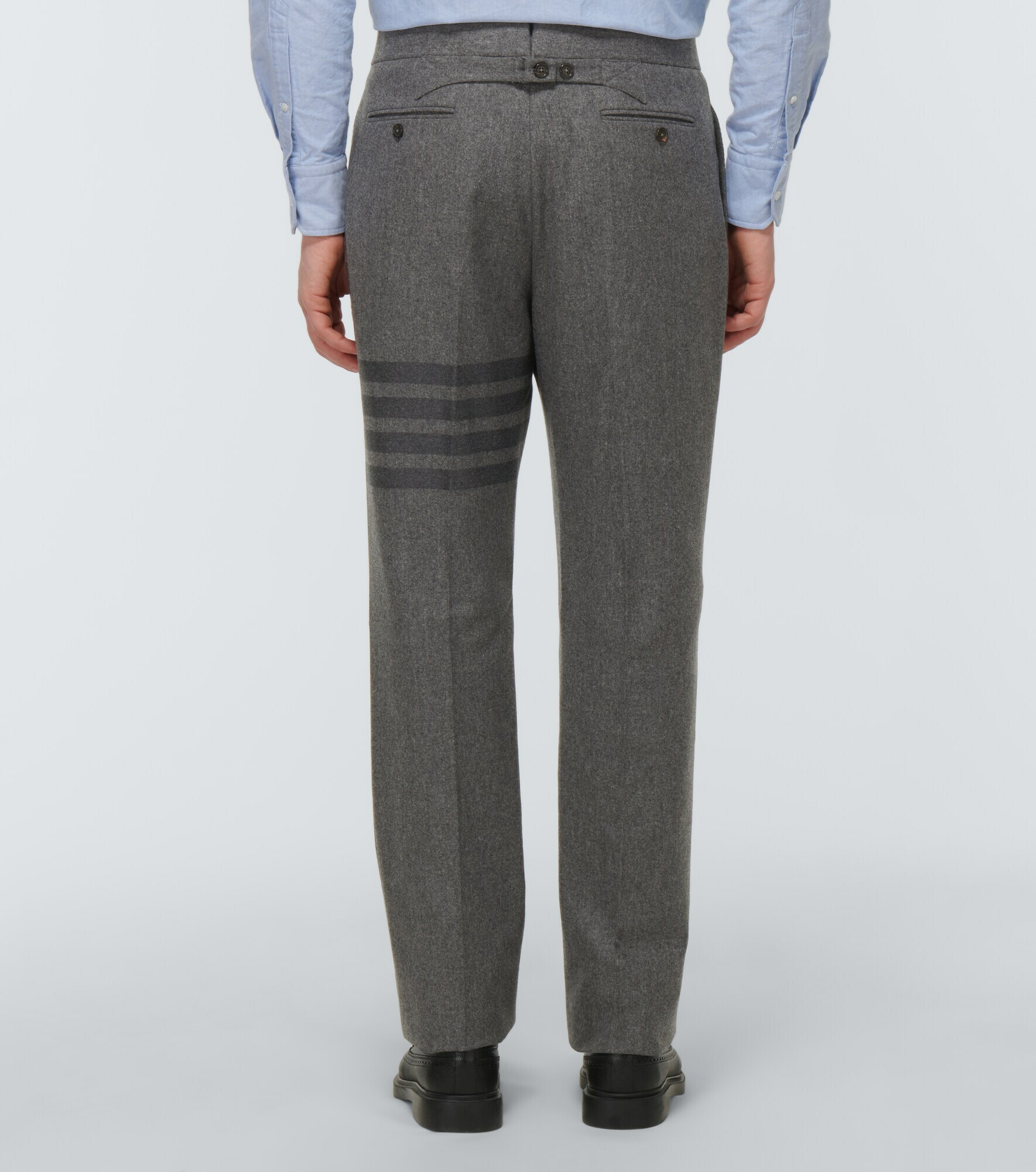 Thom Browne - 4-Bar wool and cashmere pants Thom Browne