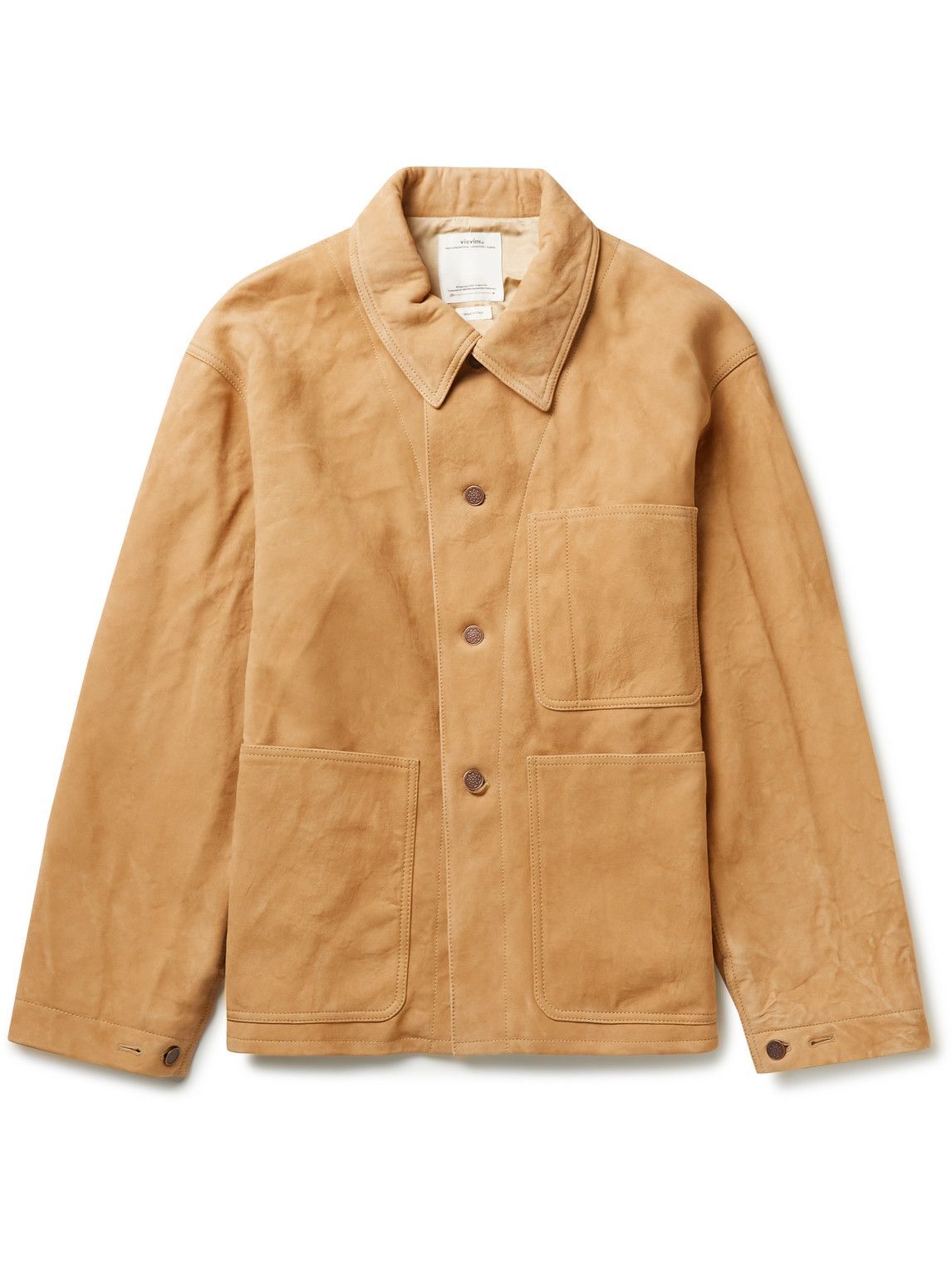 Visvim - Baker Nubuck Chore Jacket - Brown Visvim