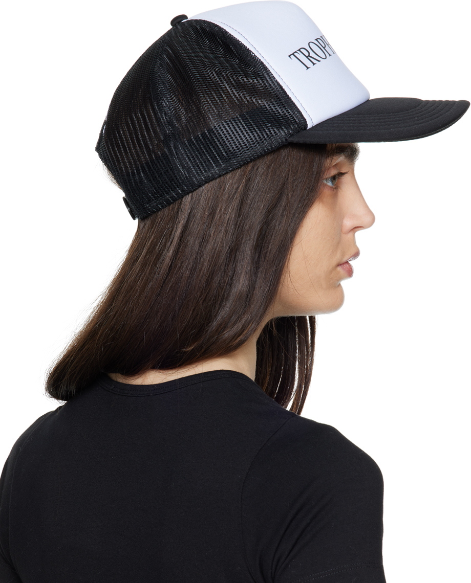 Praying White & Black 'Trophy Wife' Trucker Cap Praying