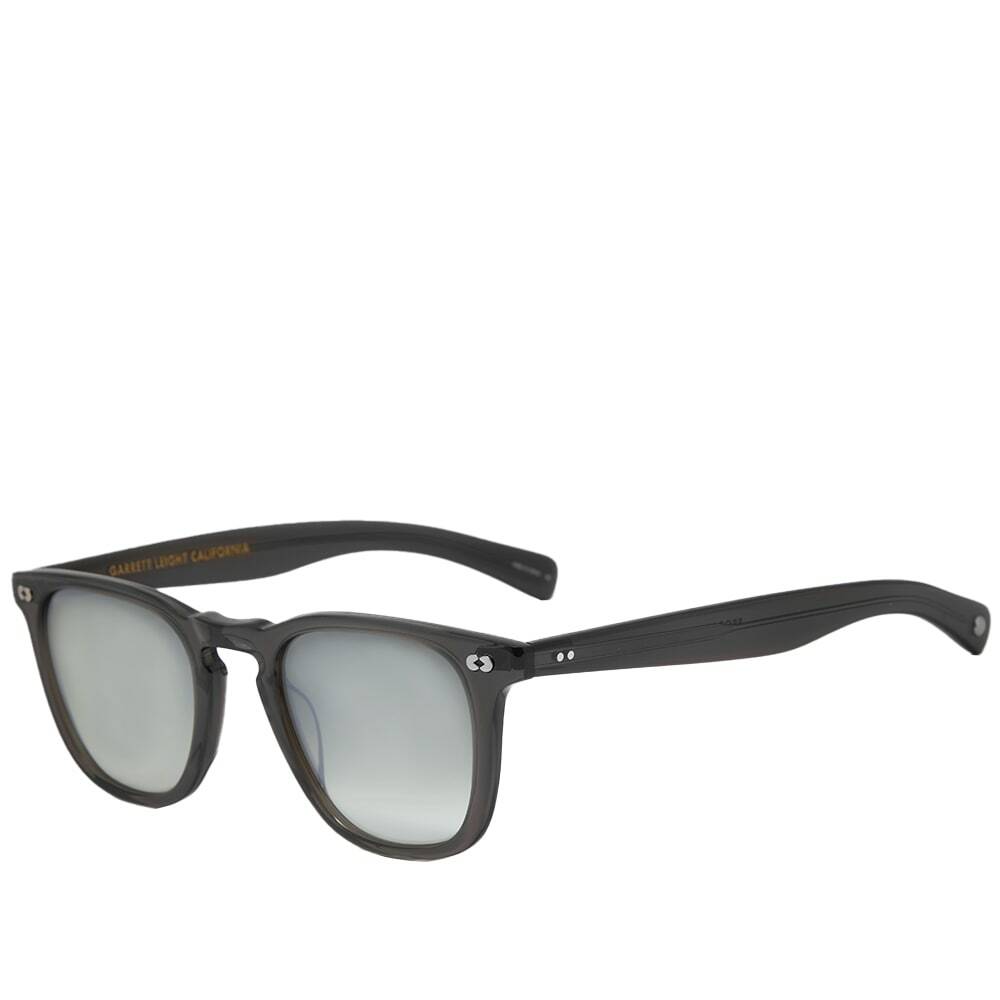 Garrett Leight Men's Brooks X Sunglasses in Black Glass Garrett Leight