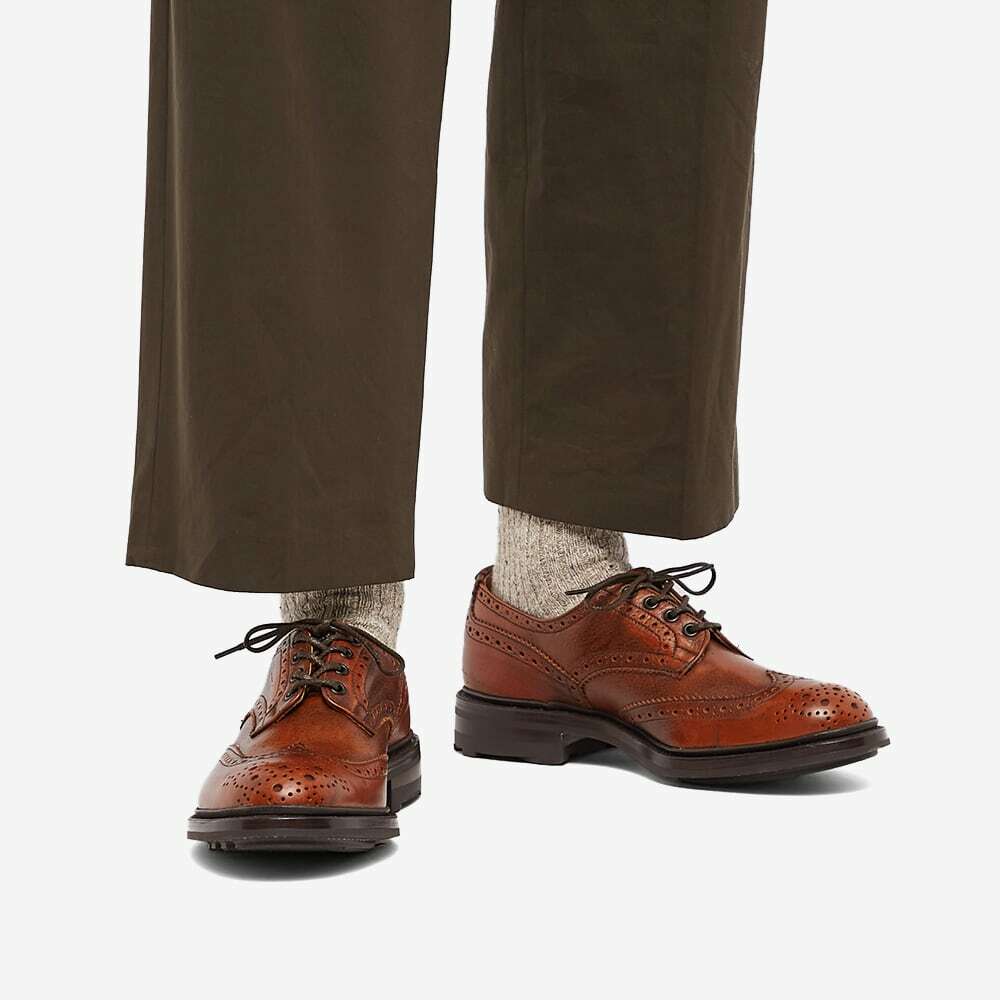 Tricker's Men's Trickers Bourton Derby Brogue in Caramel Kudu Tricker's