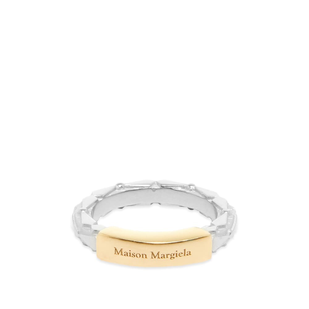 Maison Margiela Mixed Metal Ring Maison Margiela