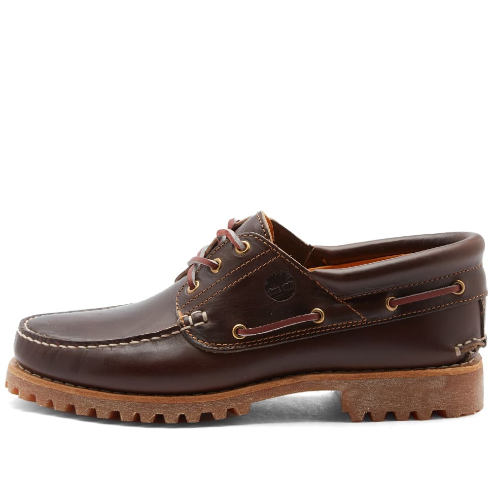 Timberland Men's 3-Eye Classic Lug Shoe in Medium Brown Full Grain ...