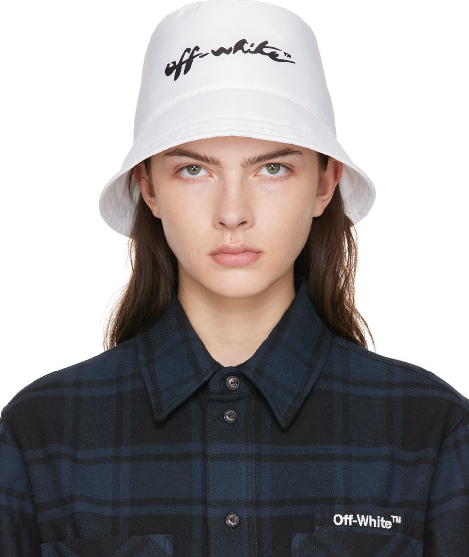 Off-White White Script Logo Hat Off-White