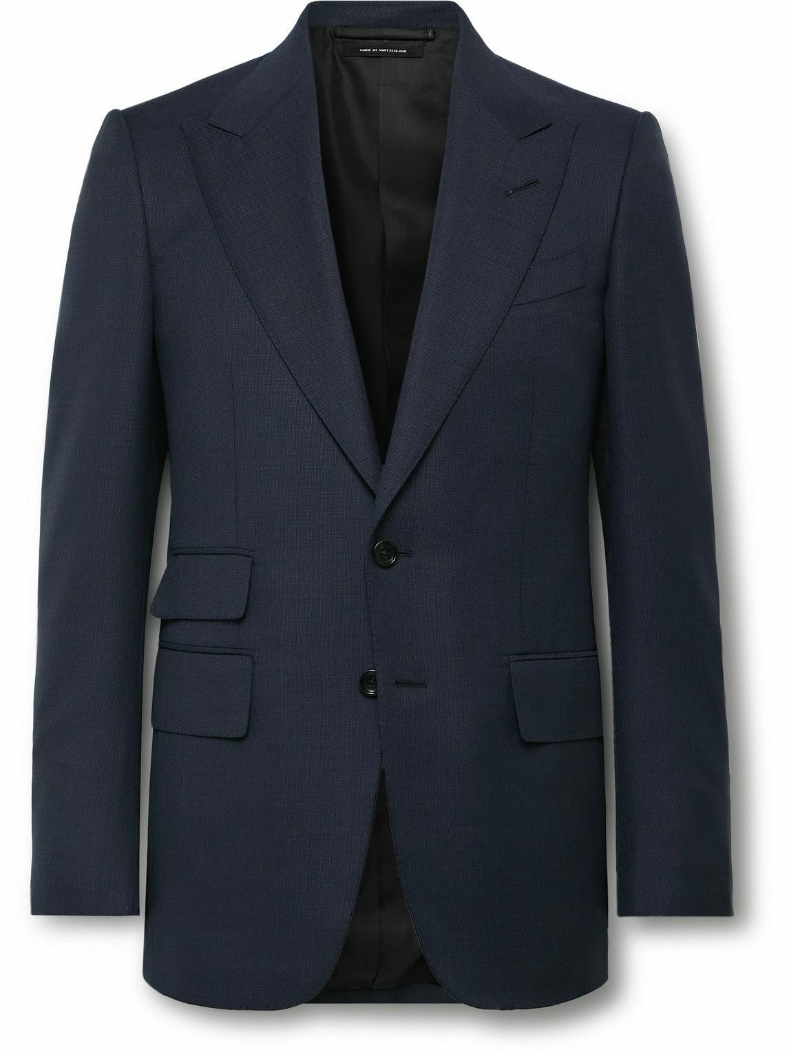 TOM FORD - Shelton Wool Suit Jacket - Blue TOM FORD