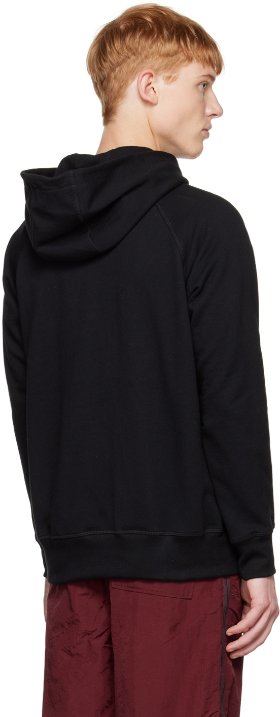 Bather Black Raglan Sleeve Hoodie Bather