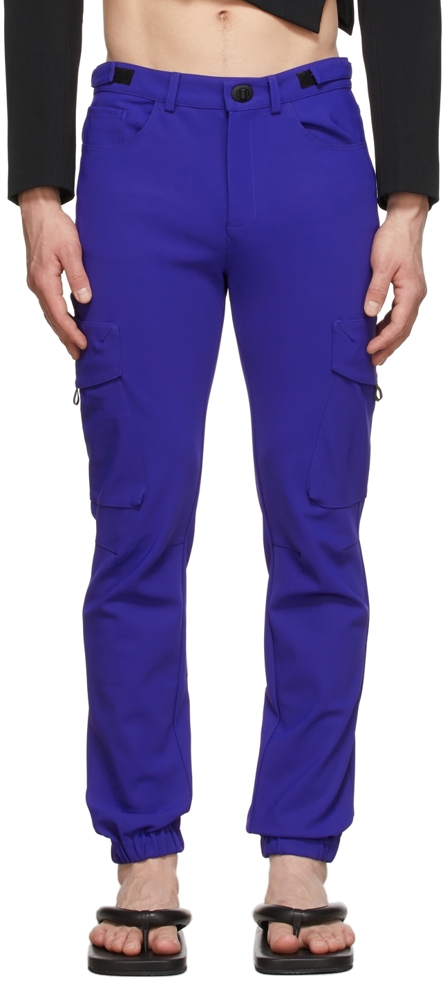 Coperni SSENSE Exclusive Purple C+ Cargo Pants Coperni